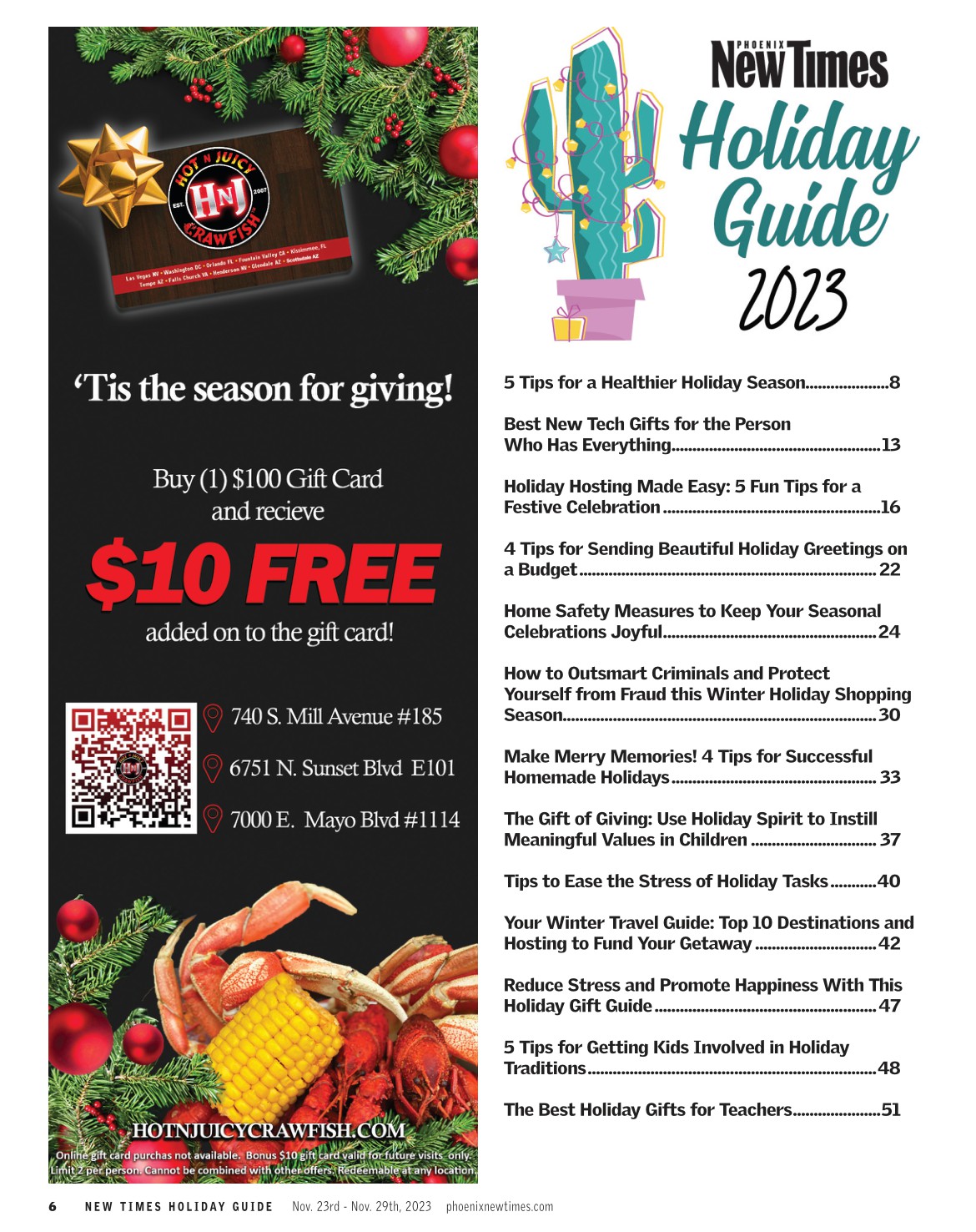 PNT Holiday Guide 2023