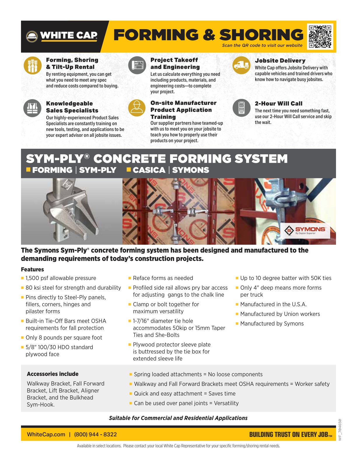 Forming & Shoring: Sym-Ply Concrete Forming System