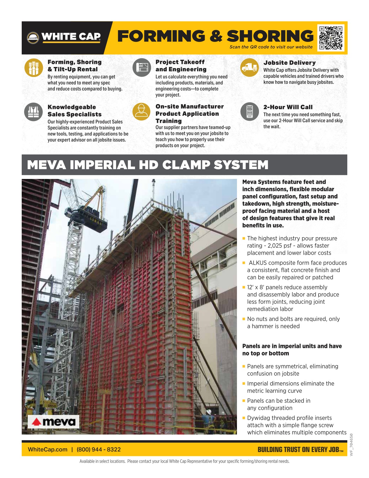 Forming & Shoring: MEVA Imperial HD Clamp System