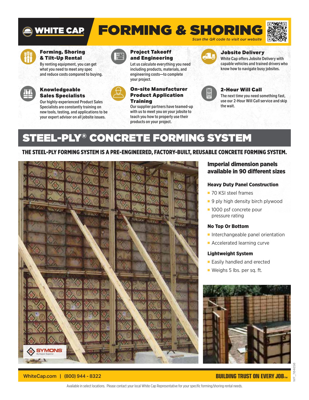 Forming & Shoring: Steel-Ply Concrete Forming System