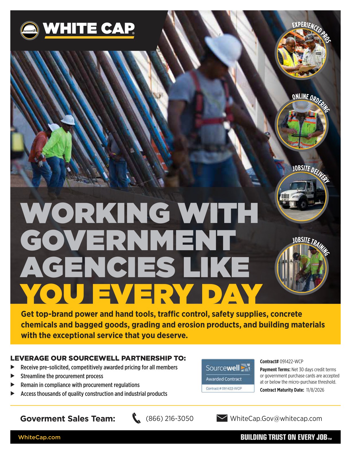 White Cap Sourcewell Line Card