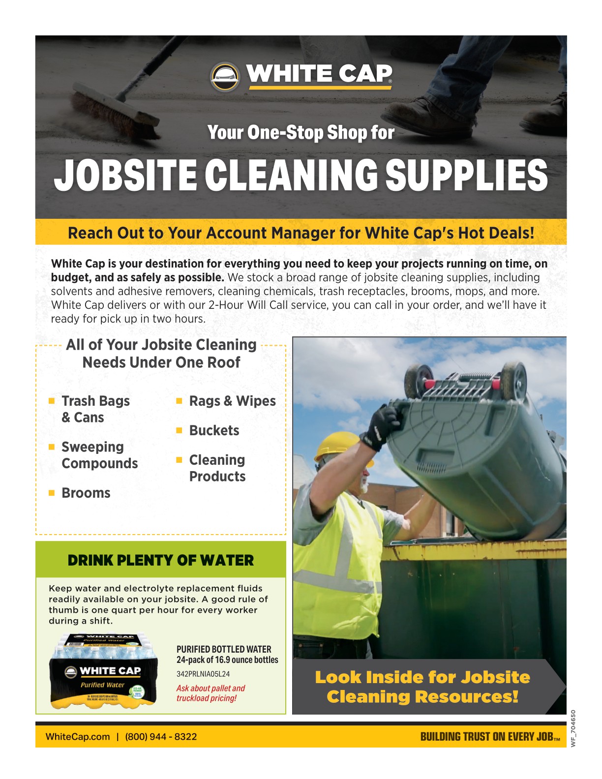Your Source for Jobsite Cleaning Supplies