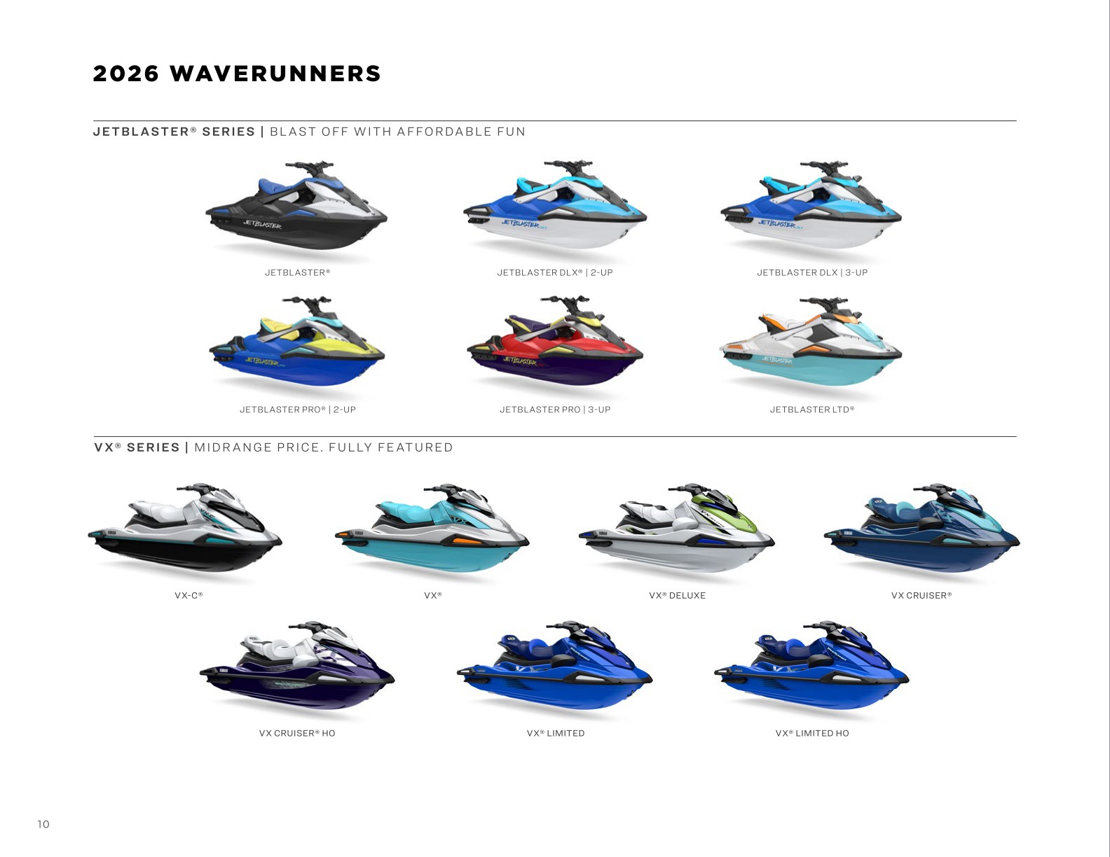 2026 WaveRunners Brochure