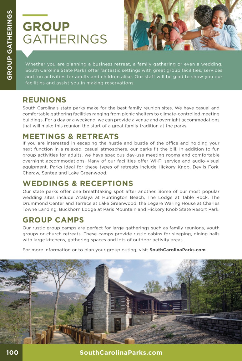 South Carolina State Parks Guide