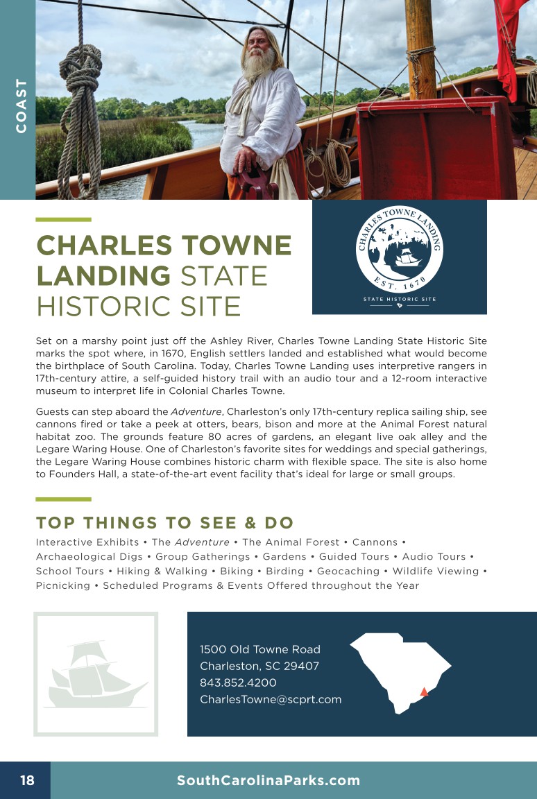 South Carolina State Parks Guide