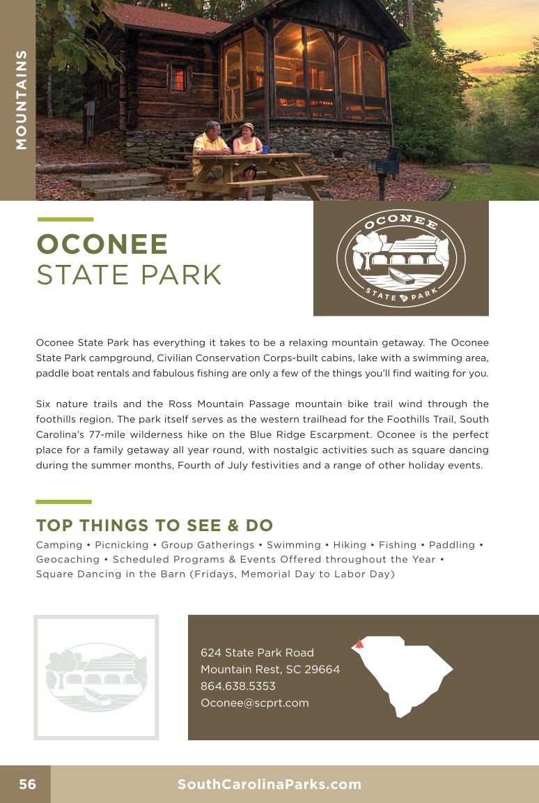 South Carolina State Parks Guide