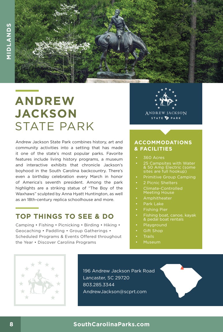 South Carolina State Parks Guide