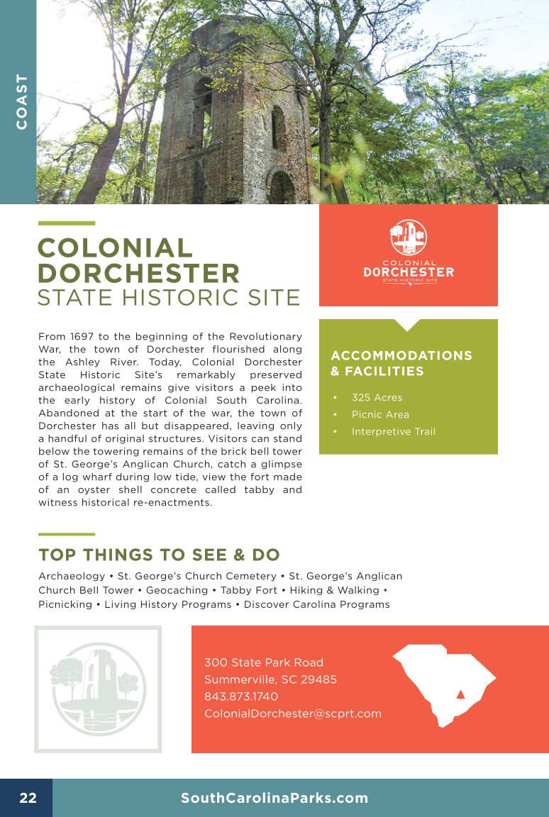 South Carolina State Parks Guide