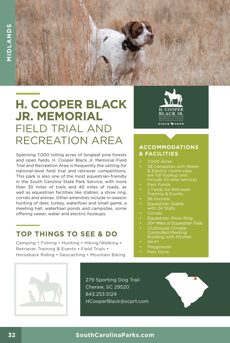 South Carolina State Parks Guide