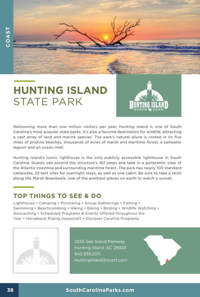 South Carolina State Parks Guide