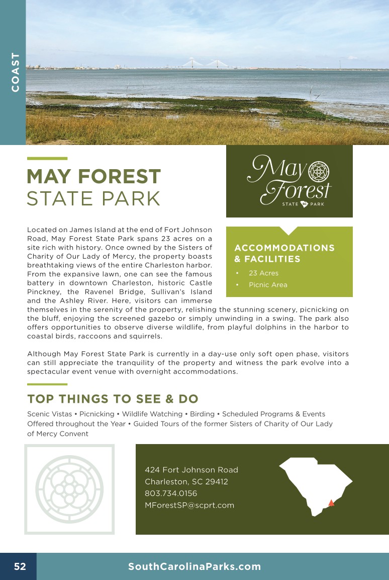 South Carolina State Parks Guide