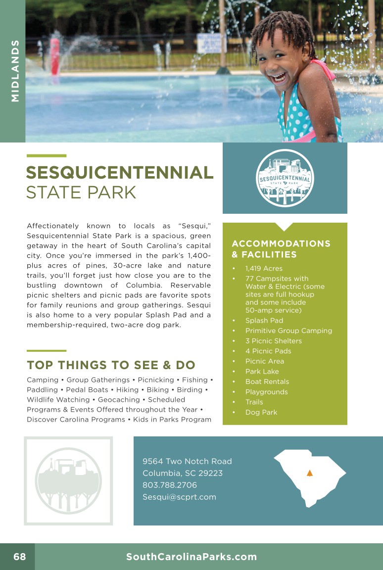 South Carolina State Parks Guide