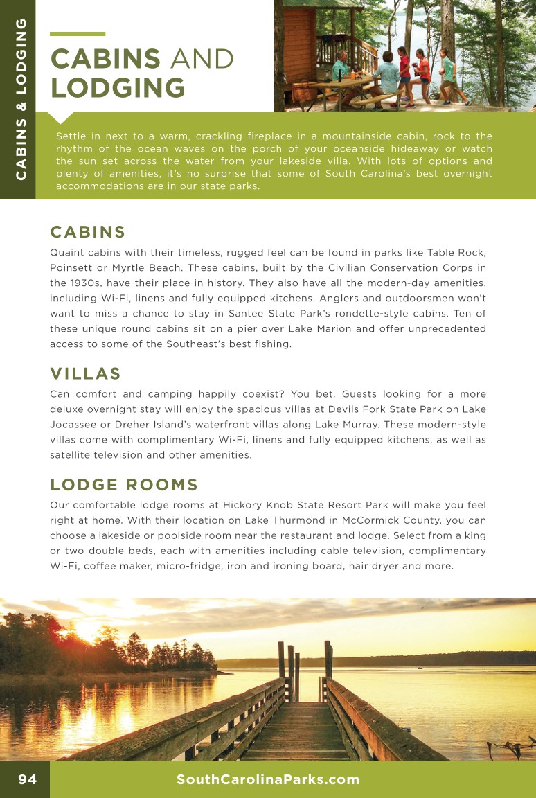 South Carolina State Parks Guide
